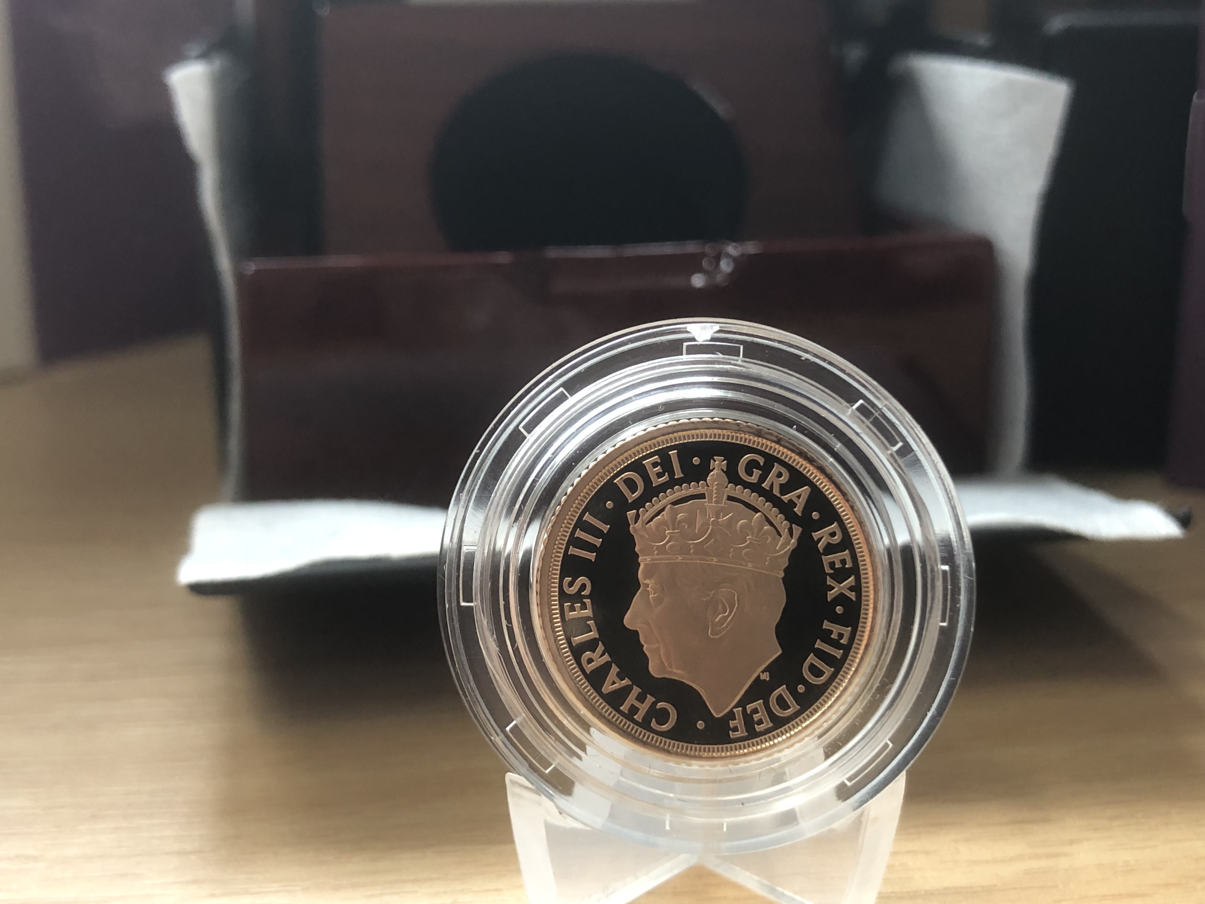 2023 King Charles III Proof Coronation Sovereign Series. | Neil Smith